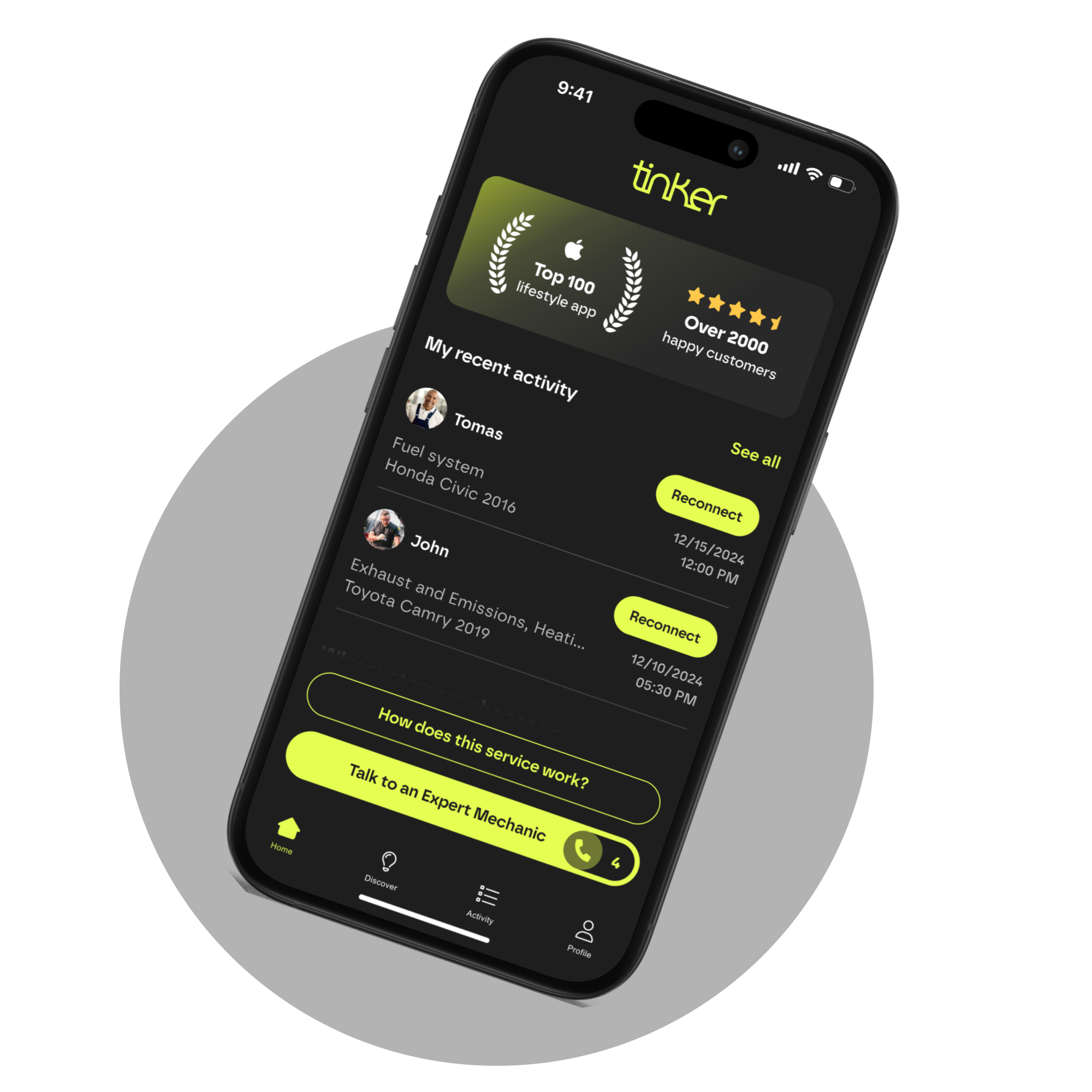 Tinker DIY | Ask a Mechanic Online | DIY Auto Maintenance